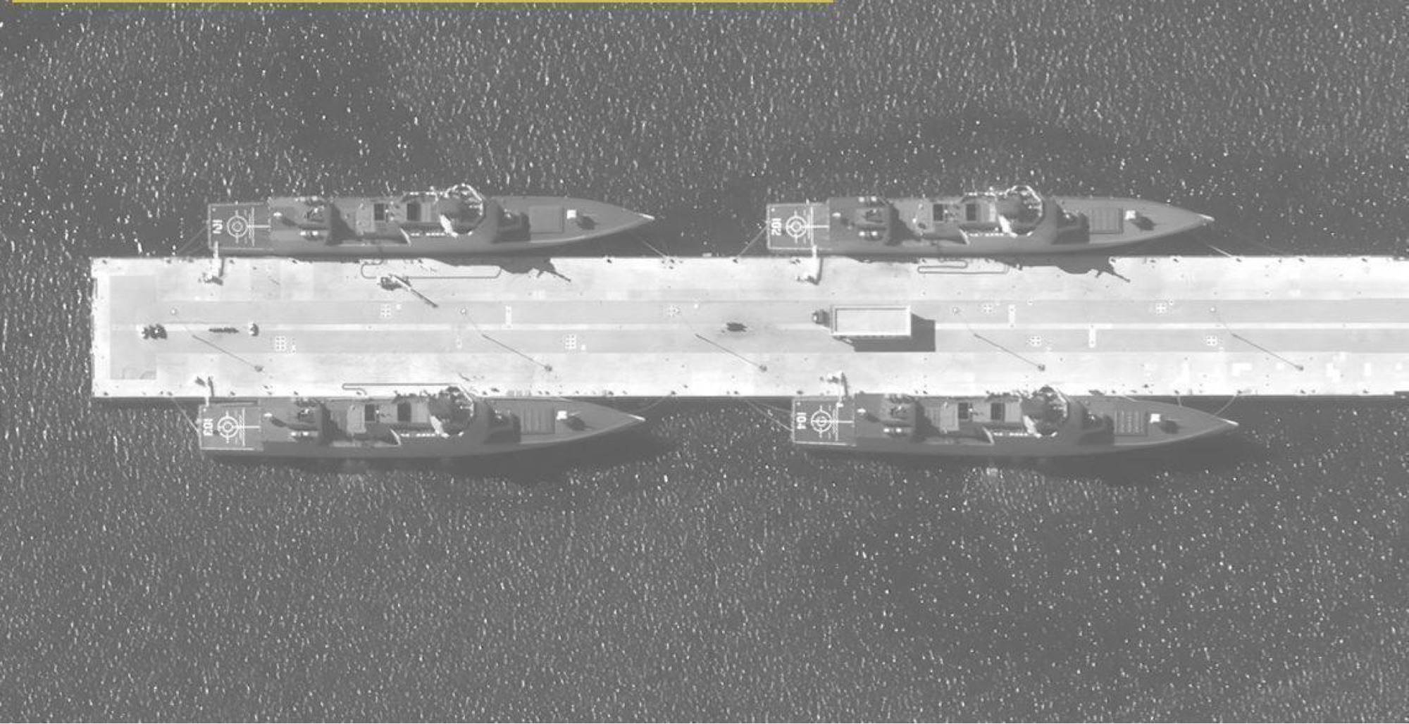 4艘055大驱同框亮相！-韭研公社