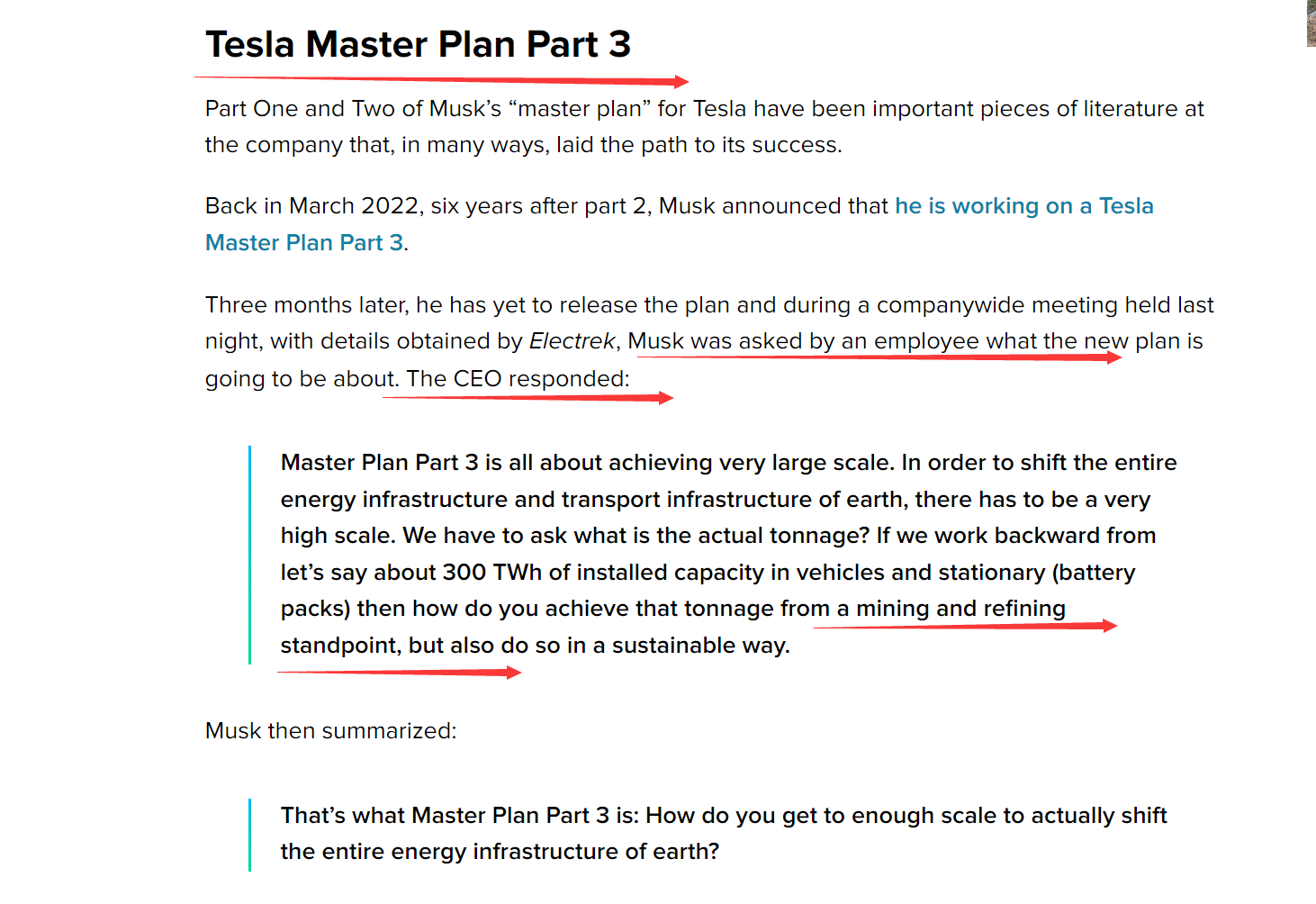 关于 马斯克Master Plan Part 3的一点猜想-韭研公社